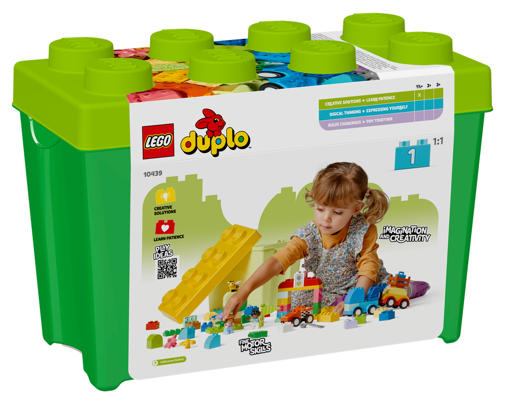 LEGO Set 10439-1 Cars and Trucks Brick Box (2024 Duplo) | Rebrickable ...