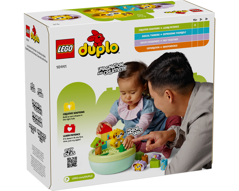 LEGO Set 10441-1 Shape Sorter: Puppy House (2025 Duplo) | Rebrickable ...