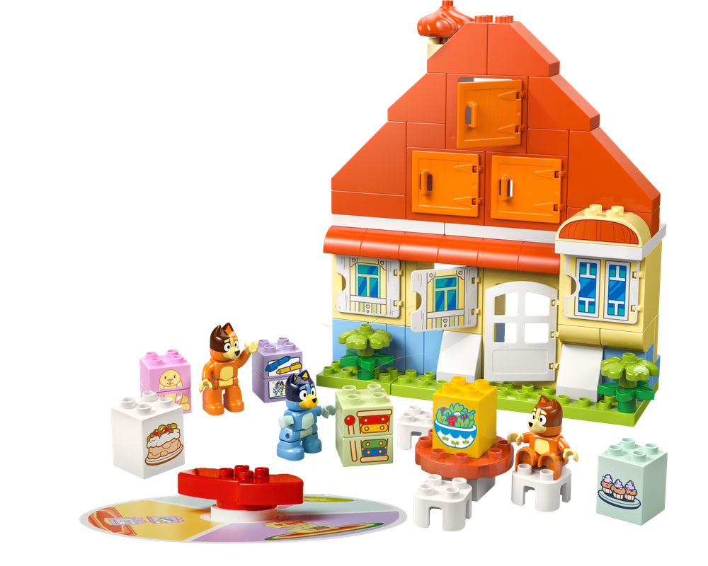 LEGO Set 10459-1 Bluey’s Family House (2025 Duplo) | Rebrickable ...