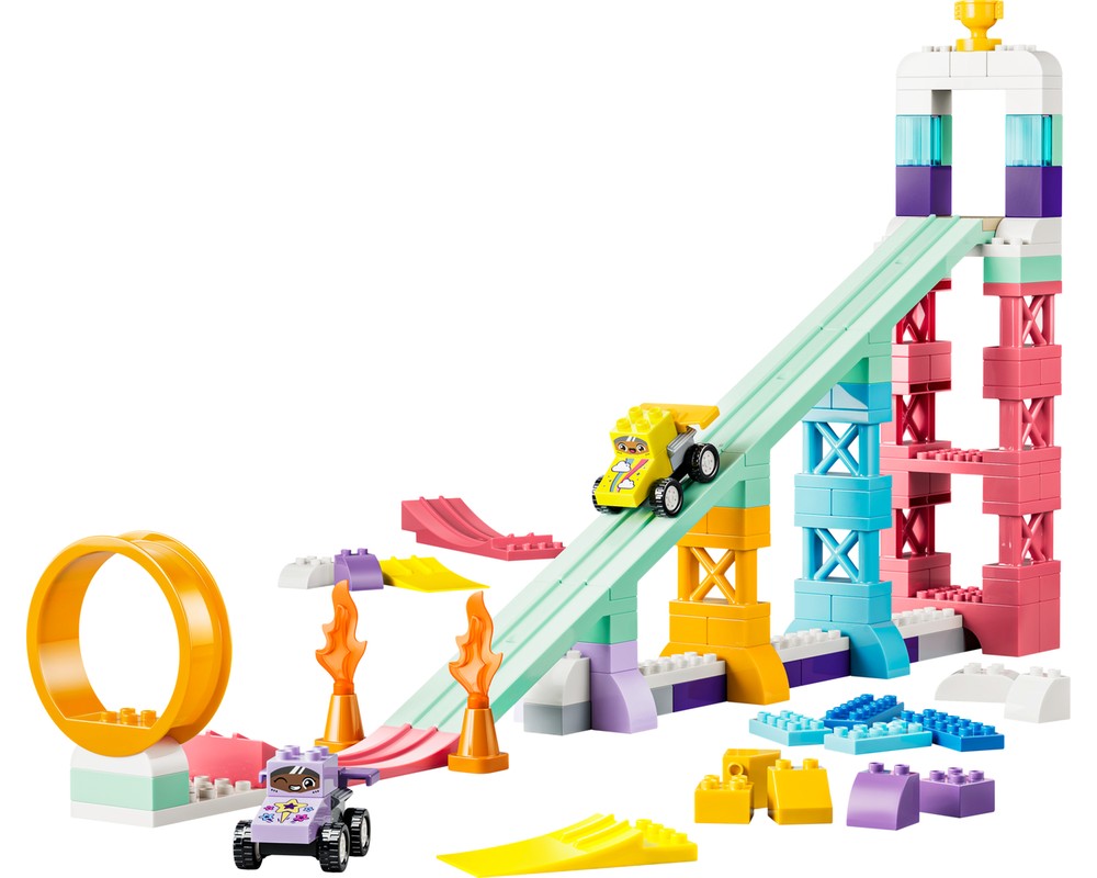 LEGO Set 10478-1 3 in 1 Creative Ramps with Vehicles (2026 Duplo ...