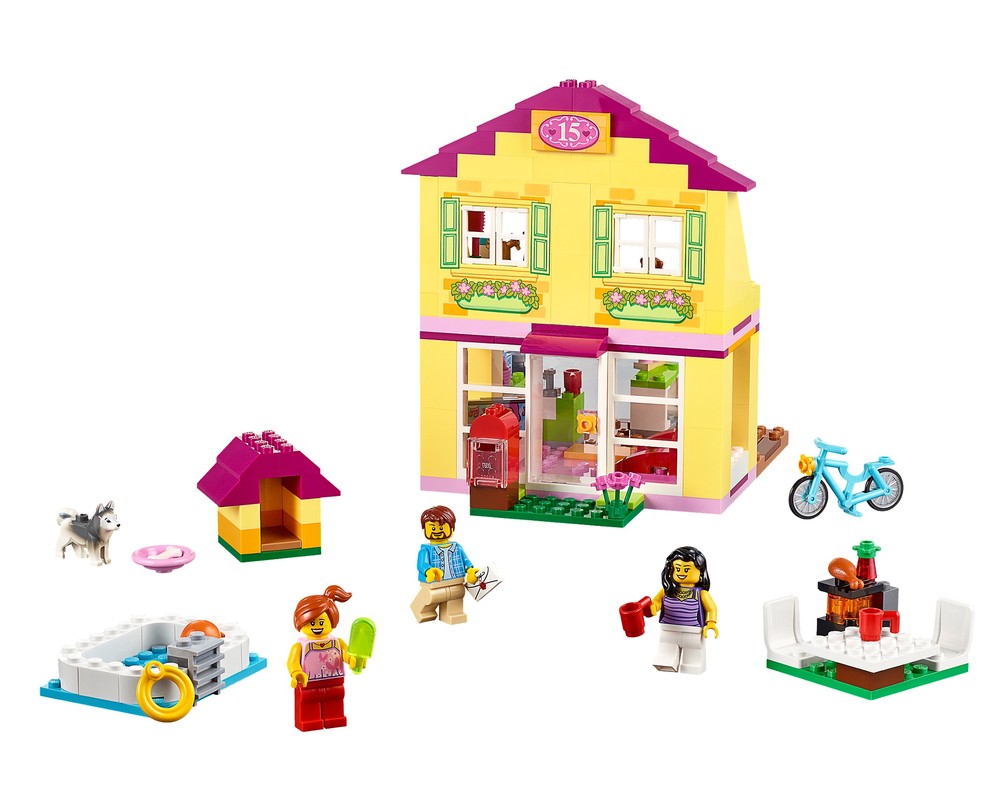 LEGO Set 10686-1 Family House (2015 Juniors) | Rebrickable - Build with ...
