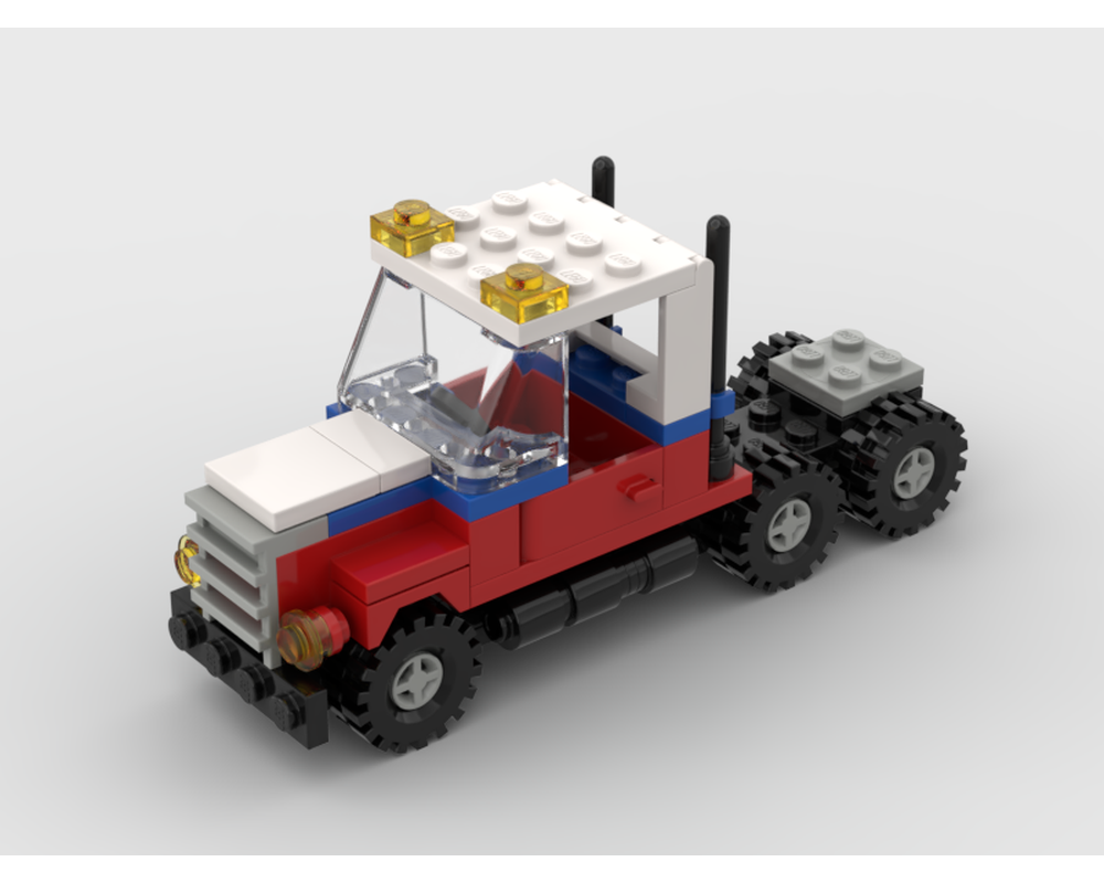 LEGO Set 107-2-s1 Tractor (1985 Town > Classic Town) | Rebrickable ...