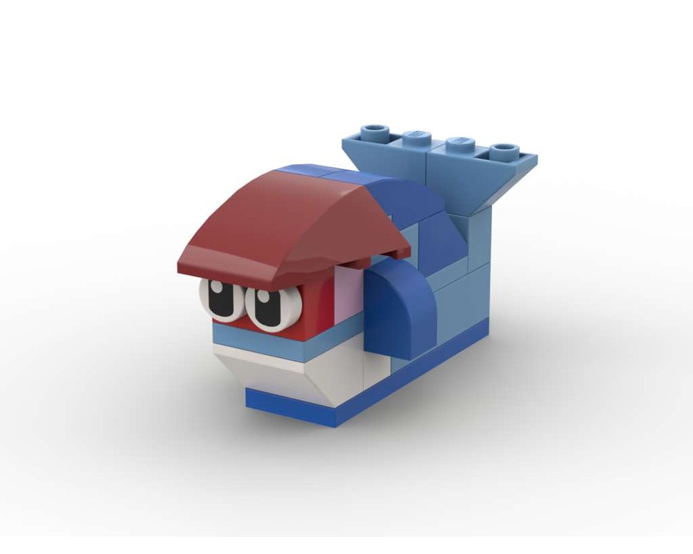 LEGO Set 10706-1-c3 Red-Headed Whale (2017 Classic) | Rebrickable ...