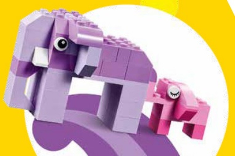 LEGO Set 10717-1-s5 Elephants (2018 Classic) | Rebrickable - Build with ...
