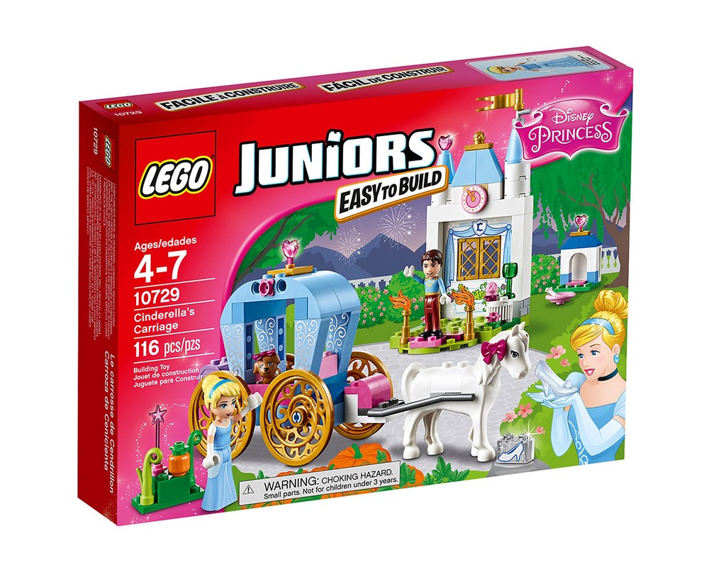 LEGO Set 10729-1 Cinderella's Carriage (2016 Juniors > Disney Princess ...
