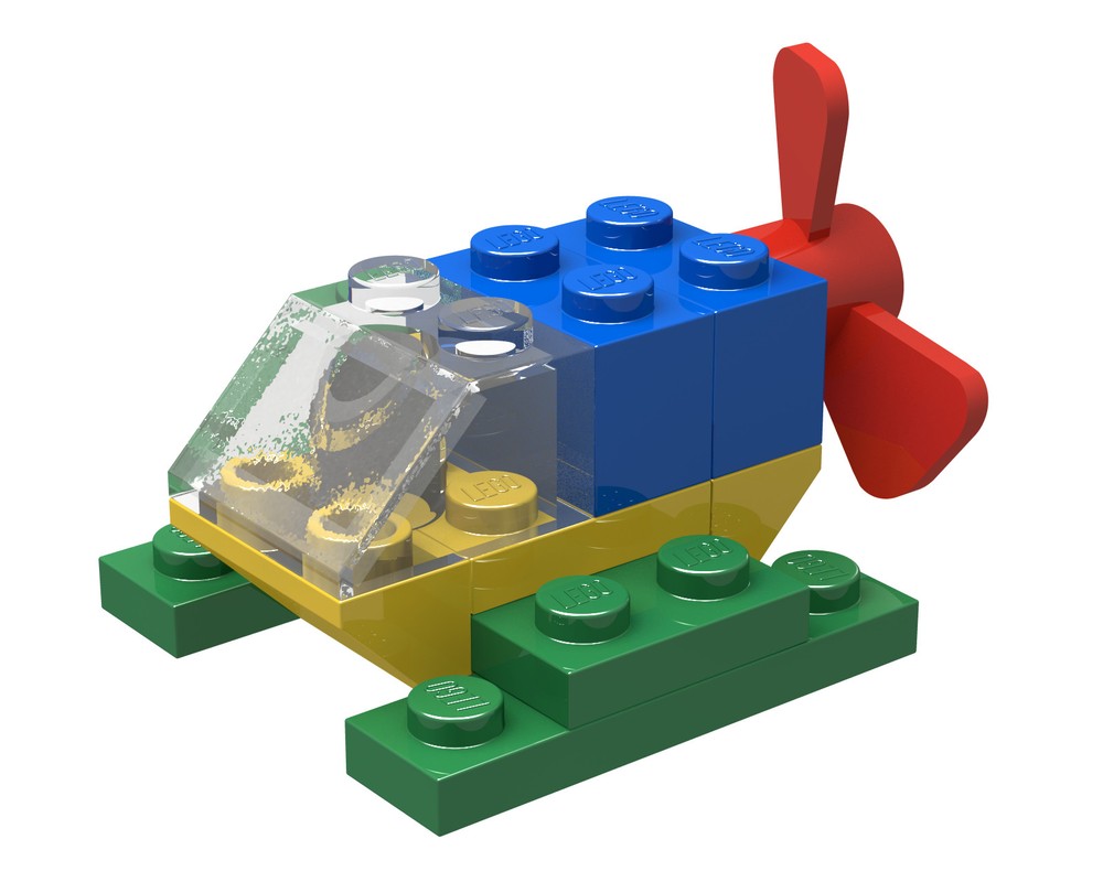 LEGO Set 1076-1-s13 1999 - Day 13: Hovercraft (1999 Seasonal > Advent ...