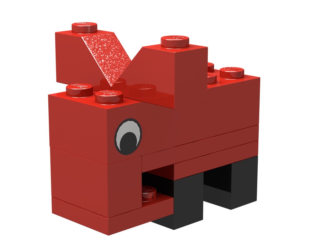 LEGO Set 1076-1-s18 1999 - Day 18: Elephant (1999 Seasonal > Advent ...