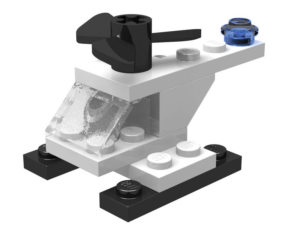 LEGO Set 1076-1-s23 1999 - Day 23: Police Helicopter (1999 Seasonal ...