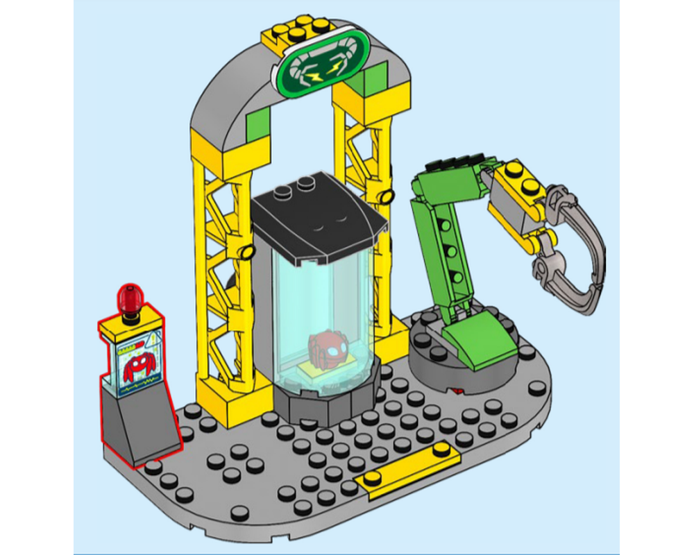 LEGO Set 10783-1-s3 Doc Ock's Lab (2022 Super Heroes Marvel > Spider ...