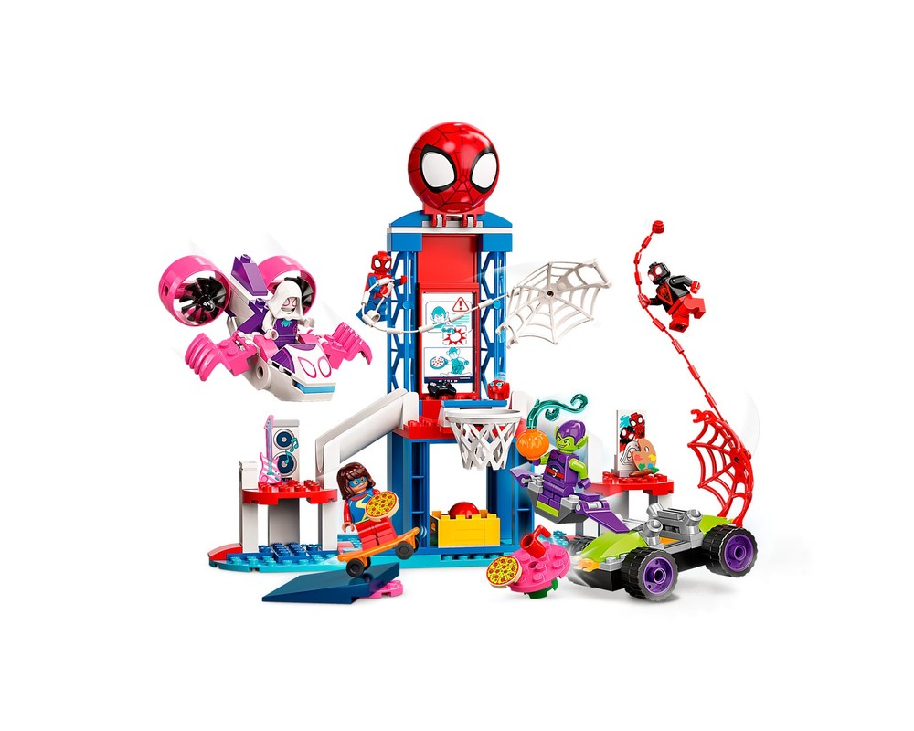 LEGO Set 10784-1 Spider-Man Webquarters Hangout (2022 Super Heroes ...