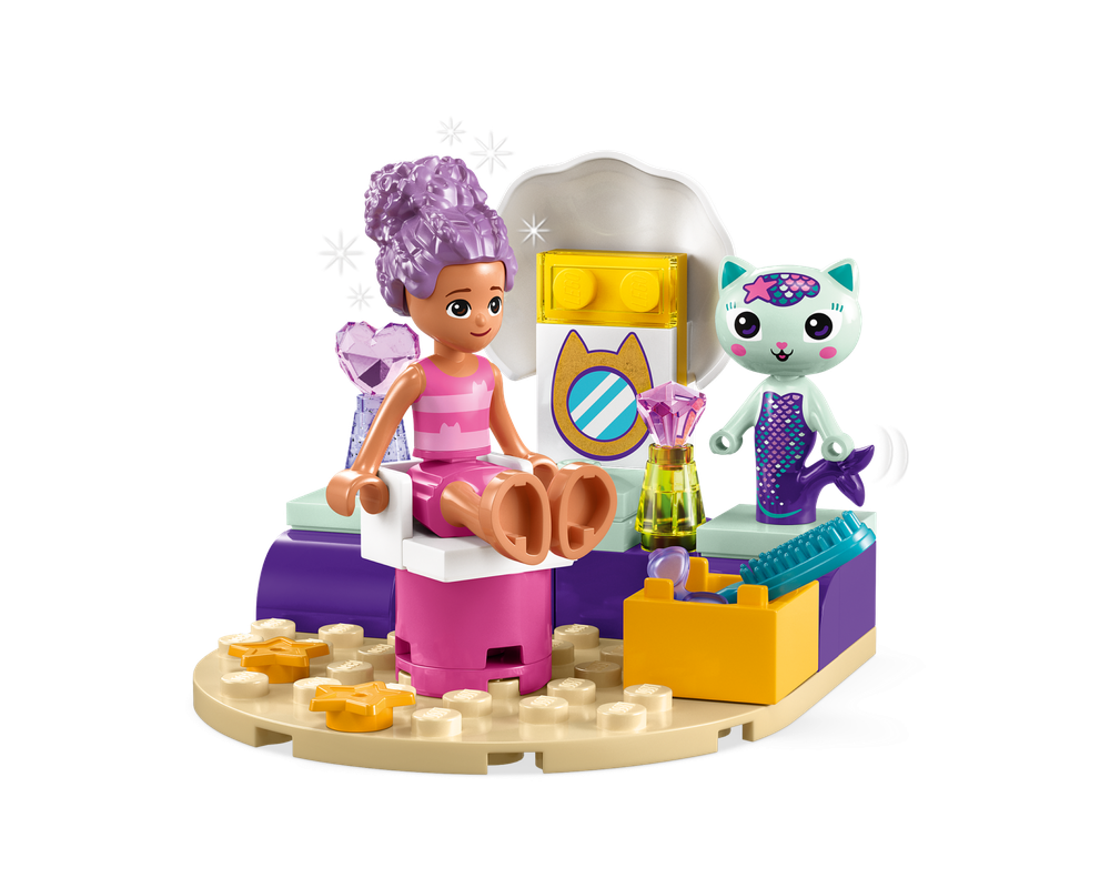 LEGO Set 10786-1 Gabby & MerCat's Ship & Spa (2023 Gabby’s Dollhouse ...