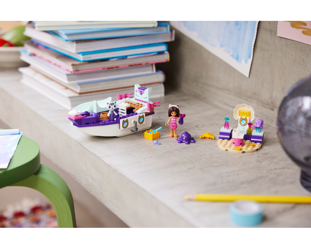 LEGO Set 10786-1 Gabby & MerCat's Ship & Spa (2023 Gabby’s Dollhouse ...