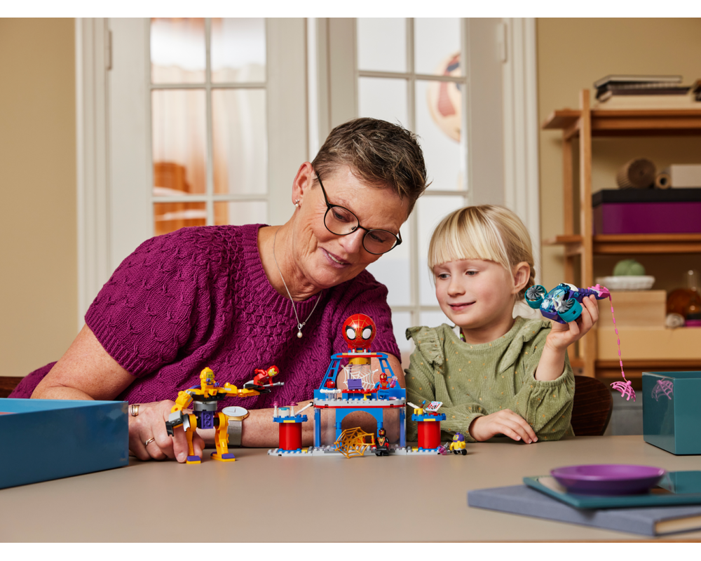 LEGO Set 10794-1 Team Spidey Web Spinner Headquarters (2024 Super ...