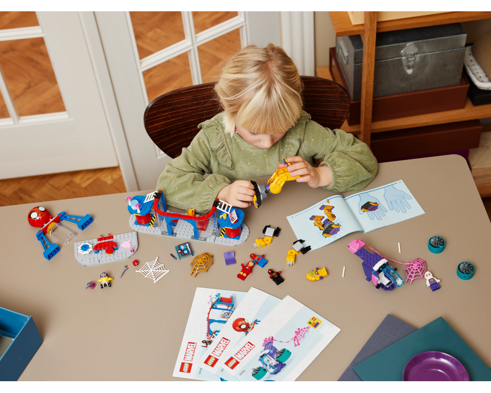 LEGO Set 10794-1 Team Spidey Web Spinner Headquarters (2024 Super ...