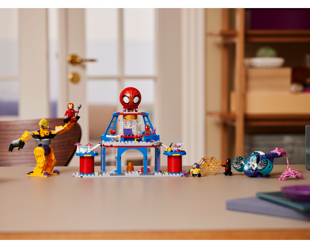 LEGO Set 10794-1 Team Spidey Web Spinner Headquarters (2024 Super ...