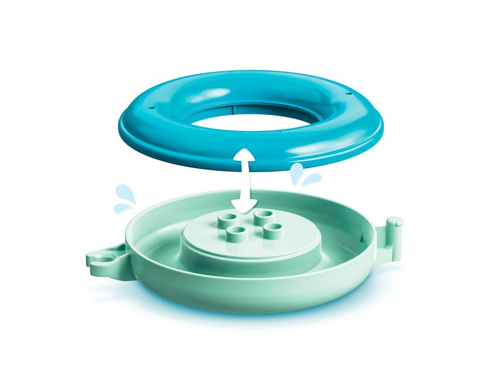 LEGO Set 10964-1 Bath Time Fun: Floating Red Panda (2022 Duplo ...