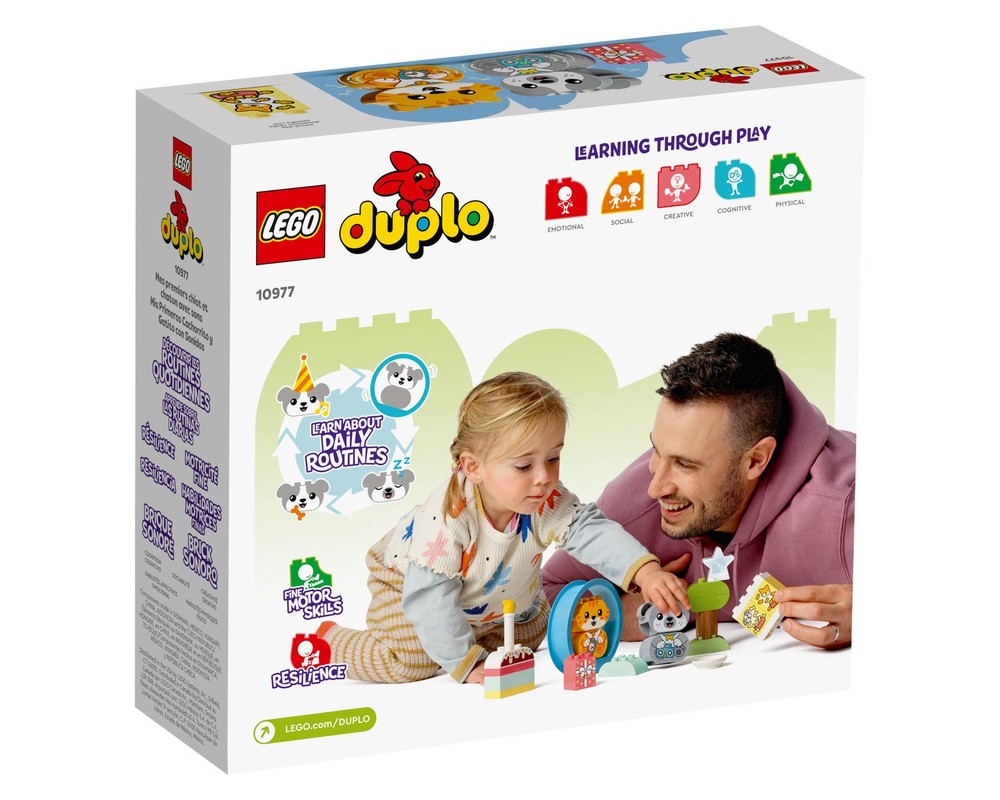 LEGO Set 10977-1 My First Puppy & Kitten With Sounds (2022 Duplo ...