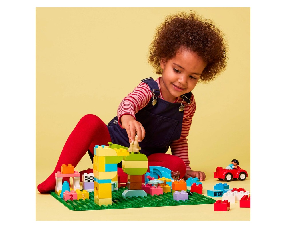 LEGO Set 10980-1 Green Building Plate (2022 Duplo > Basic Set ...