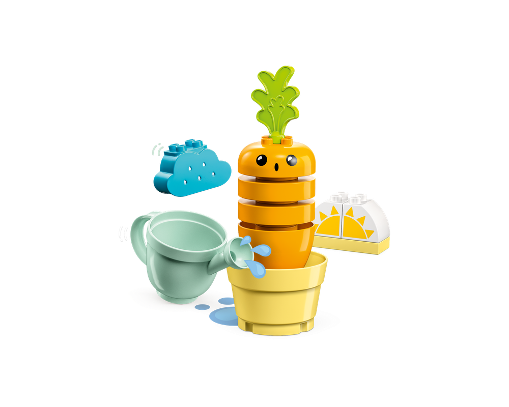 LEGO Set 10981-1 Growing Carrot (2023 Duplo) | Rebrickable - Build with ...