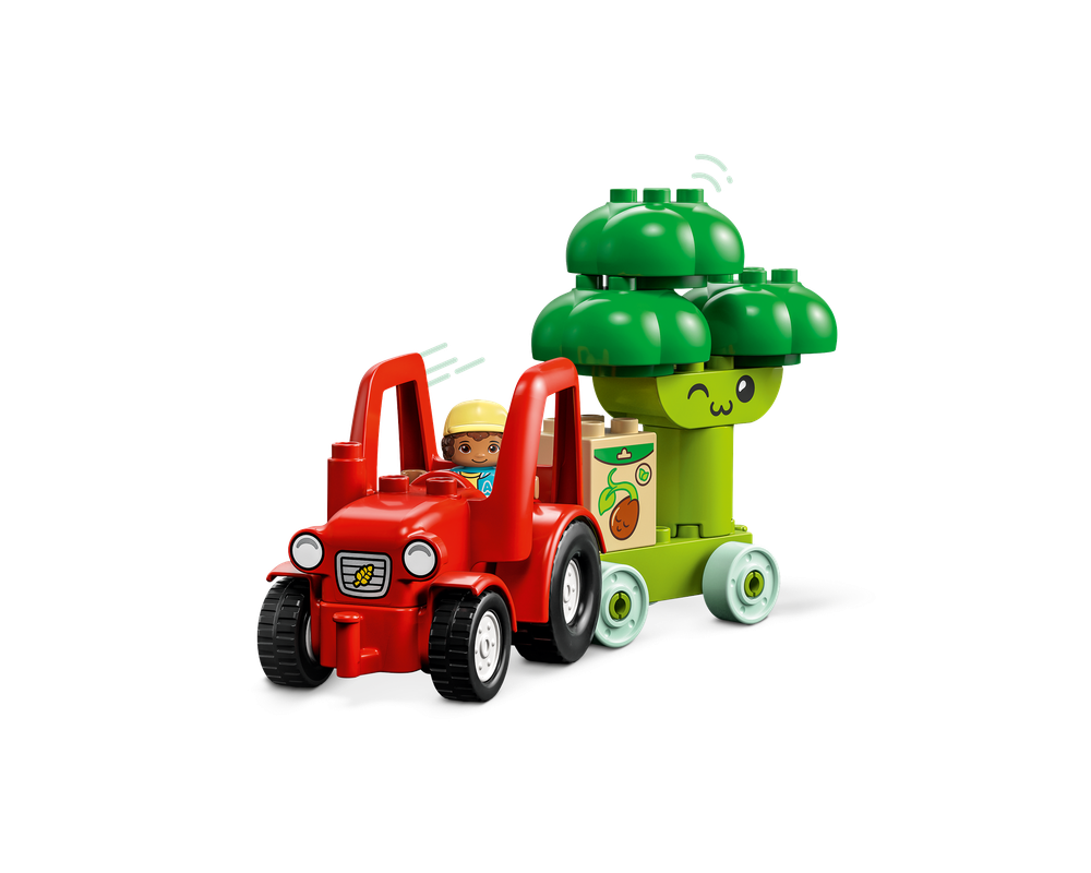LEGO Set 10982-1 Fruit and Vegetable Tractor (2023 Duplo) | Rebrickable ...