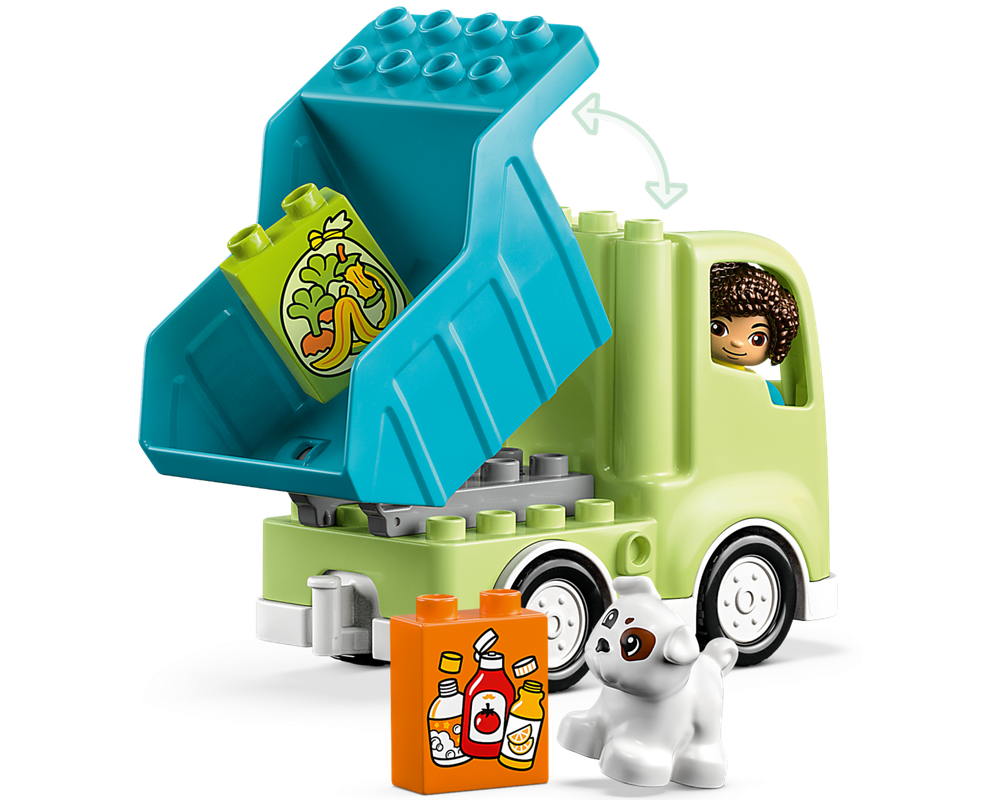 LEGO Set 10987-1 Recycling Truck (2023 Duplo > Town) | Rebrickable ...