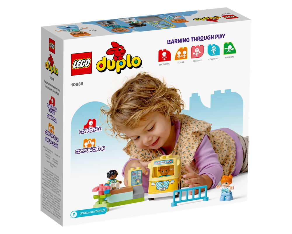 LEGO Set 10988-1 The Bus Ride (2023 Duplo > Town) | Rebrickable - Build ...