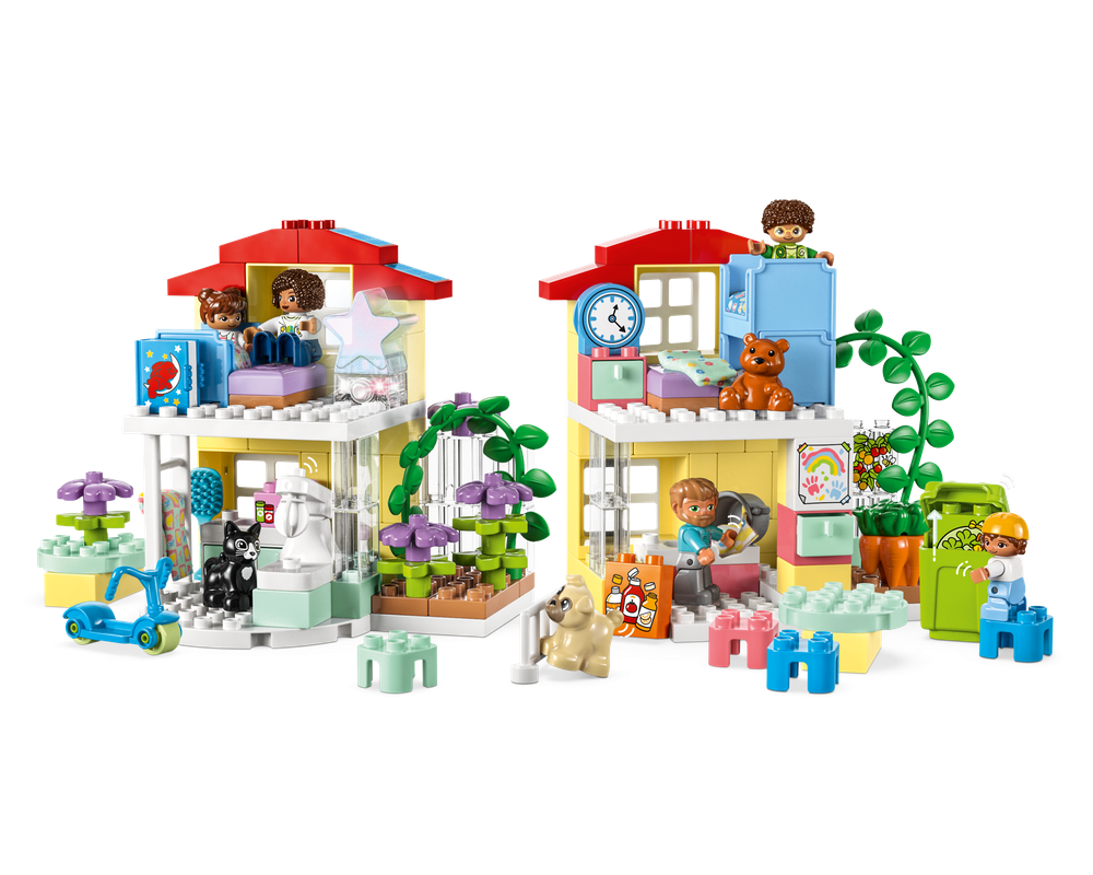 LEGO Set 10994-1 3in1 Family House (2023 Duplo > Playhouse ...