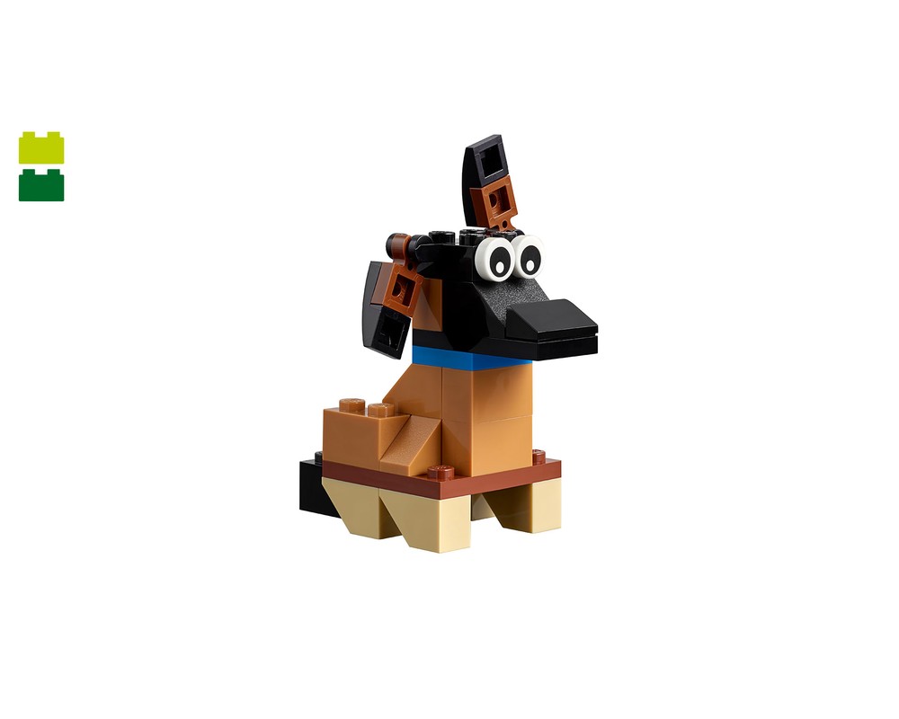 LEGO Set 11005-1-s4 German Shepherd (2019 Classic) | Rebrickable ...