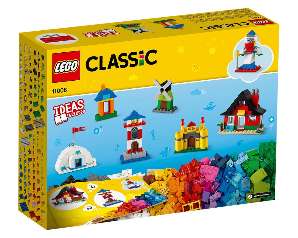 LEGO Set 11008-1 Bricks and Houses (2020 Classic) | Rebrickable - Build ...
