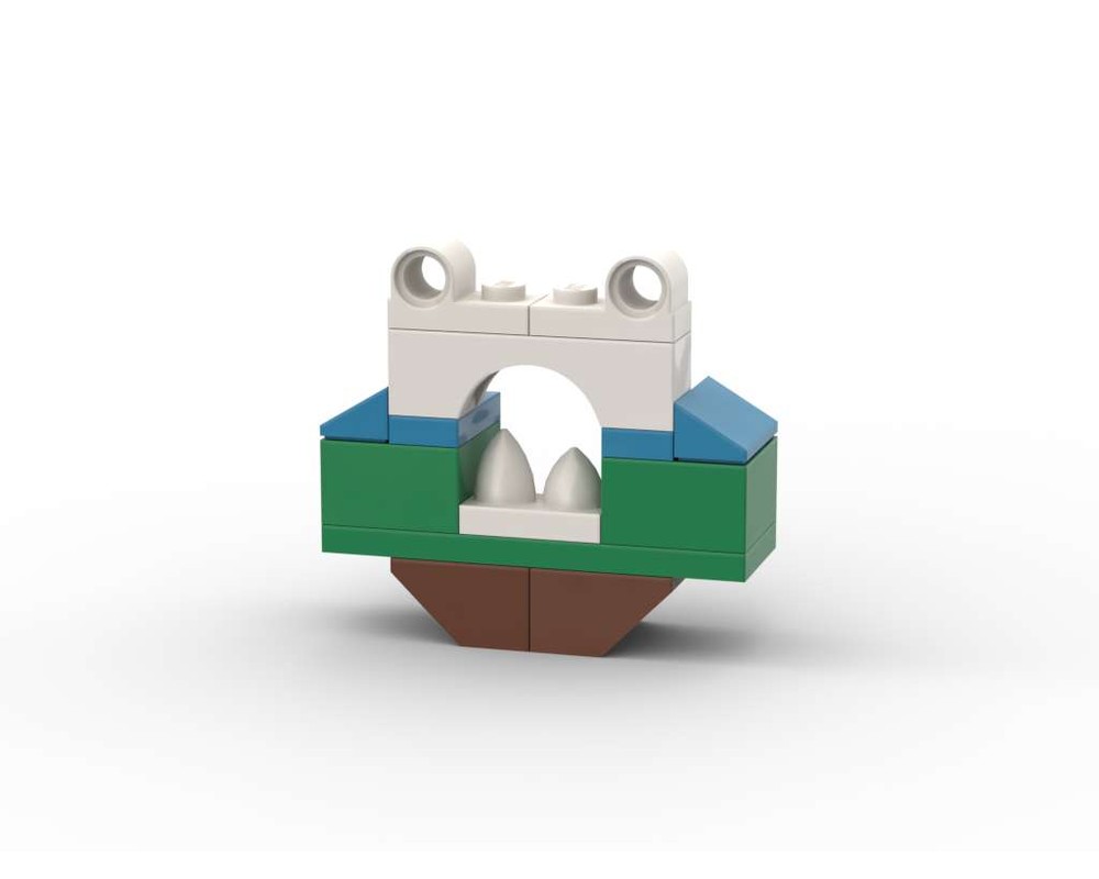 LEGO Set 11009-1-c4 Toothed Frog (2020 Classic) | Rebrickable - Build ...