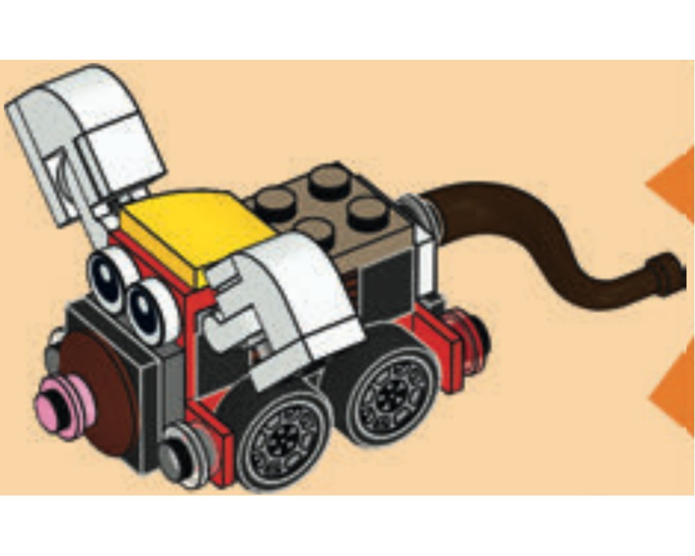 LEGO Set 11014-1-b7 Mouse On Wheels (2021 Classic) | Rebrickable ...