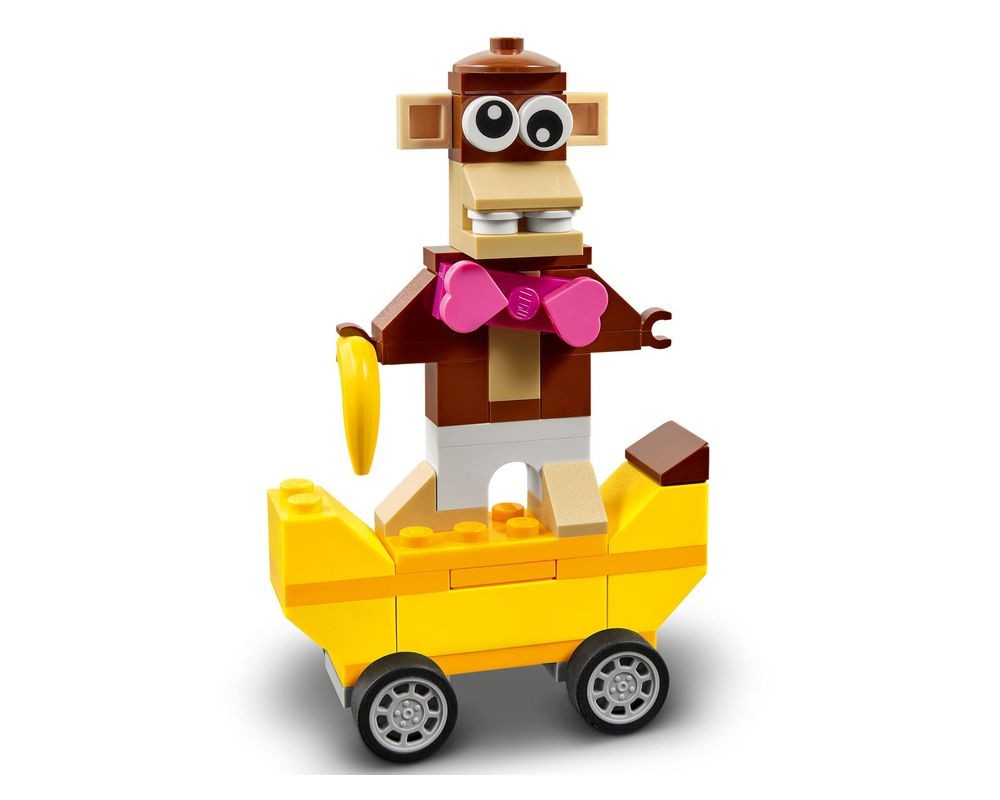 LEGO Set 11014-1-s4 Banana Monkey (2021 Classic) | Rebrickable - Build ...