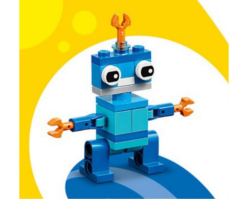 LEGO Set 11020-1-s17 Blue Robot (2022 Classic) | Rebrickable - Build ...