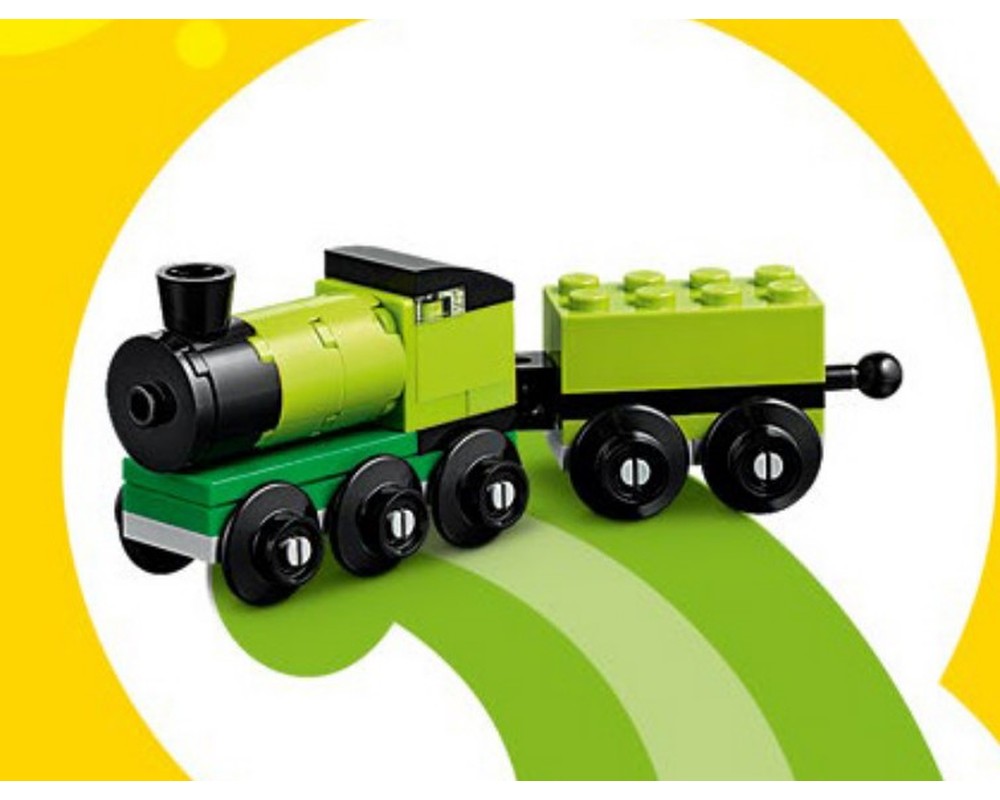 LEGO Set 11020-1-s7 Green Train (2022 Classic) | Rebrickable - Build ...