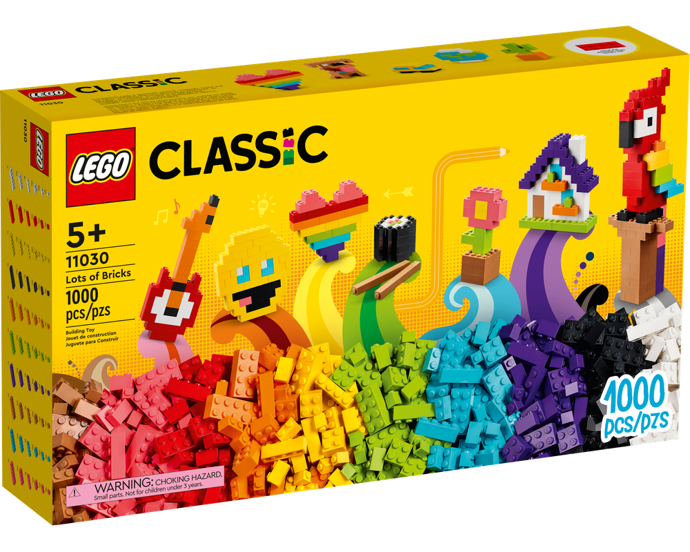 LEGO Set 11030-1 Lots of Bricks (2023 Classic) | Rebrickable - Build with LEGO