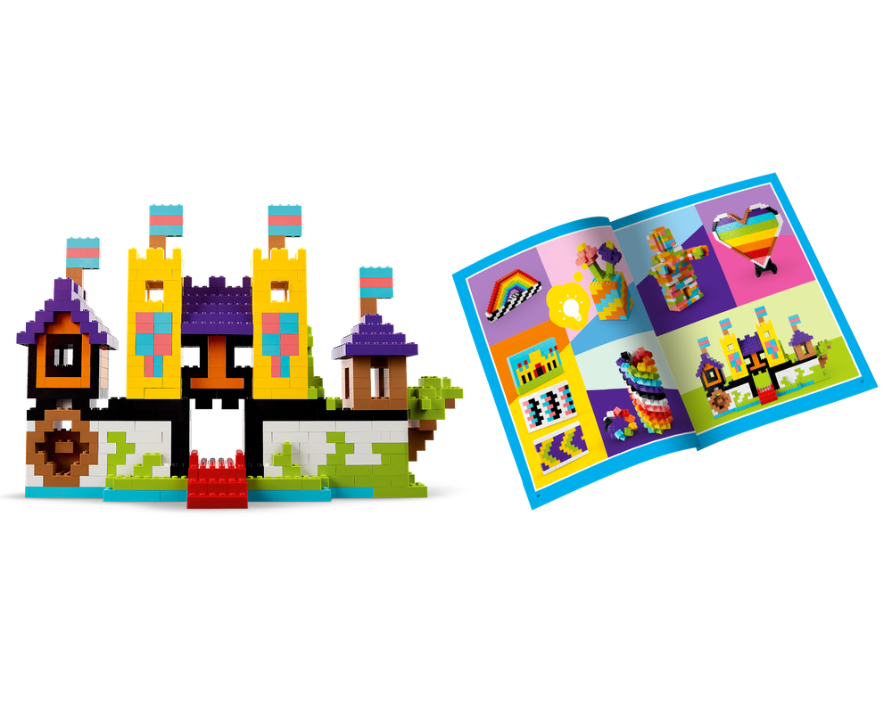 LEGO Set 11030-1 Lots of Bricks (2023 Classic) | Rebrickable - Build with LEGO