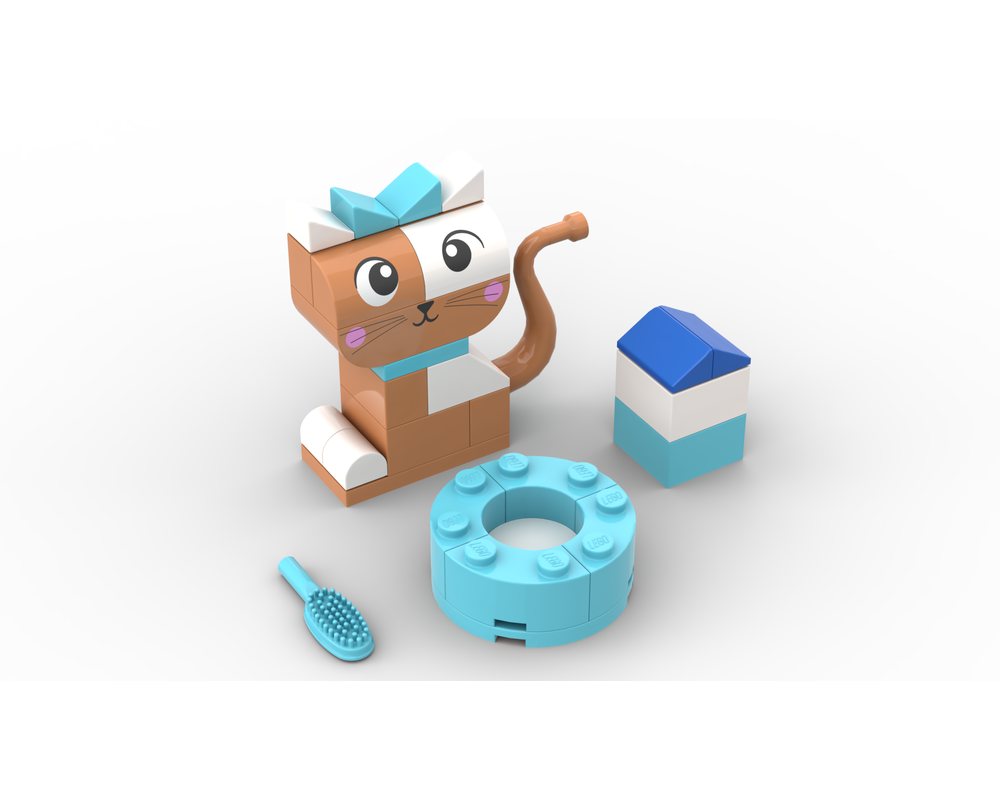 LEGO Set 11034-1-c6 Cat and Milk (2024 Classic) | Rebrickable - Build ...