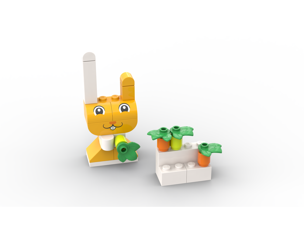 LEGO Set 11034-1-c9 Rabbit (2024 Classic) | Rebrickable - Build with LEGO