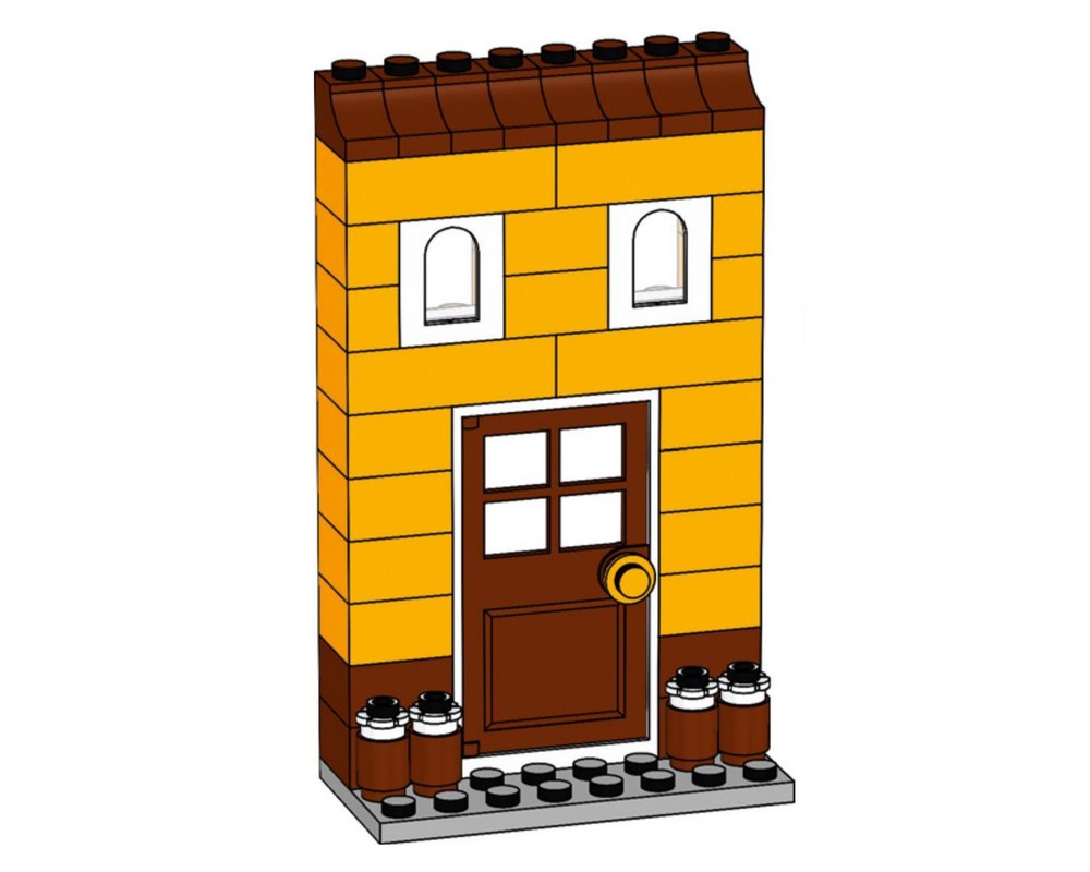 LEGO Set 11035-1-s3 Orange House (2024 Classic) | Rebrickable - Build ...