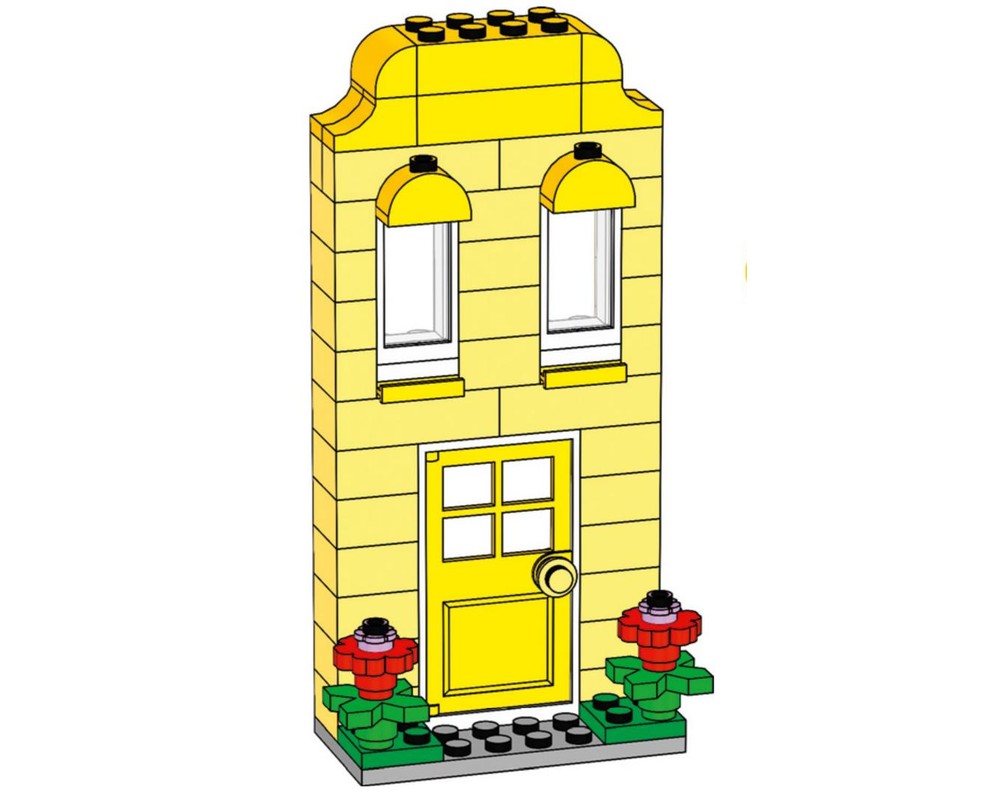 LEGO Set 11035-1-s4 Yellow House (2024 Classic) | Rebrickable - Build ...