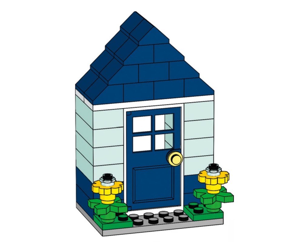 LEGO Set 11035-1-s7 Blue House (2024 Classic) | Rebrickable - Build ...