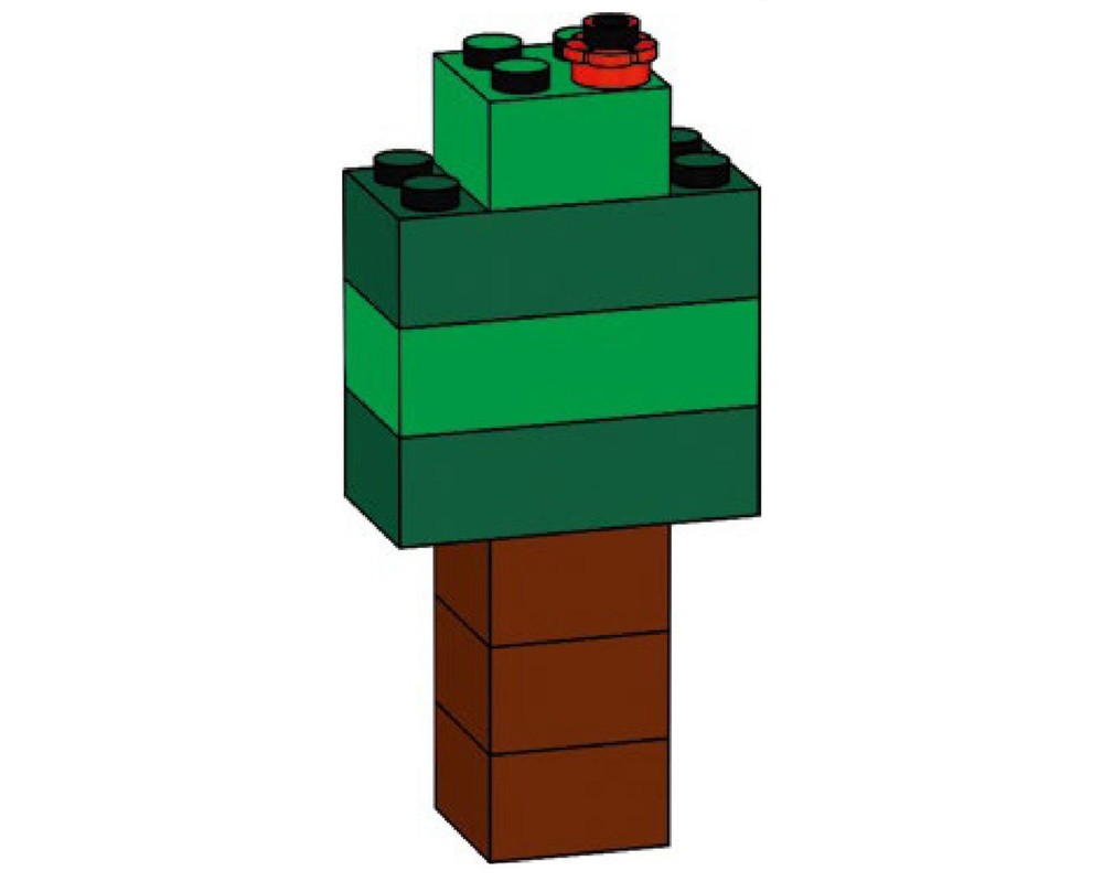 LEGO Set 11035-1-s8 Green Tree (2024 Classic) | Rebrickable - Build ...