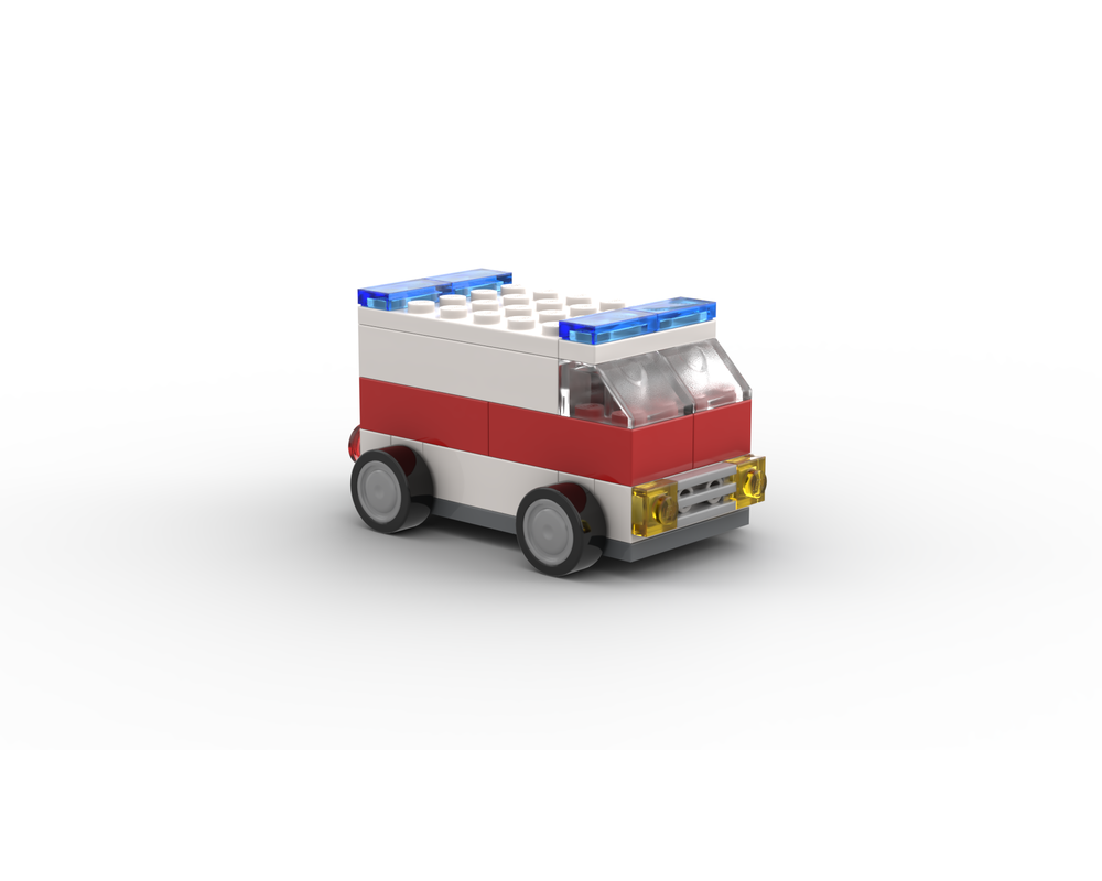 LEGO Set 11036-1-c5 Ambulance (2024 Classic) | Rebrickable - Build with ...
