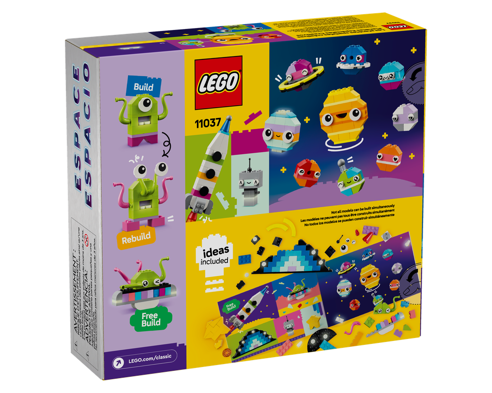 LEGO Set 11037-1 Creative Space Planets (2024 Classic) | Rebrickable ...