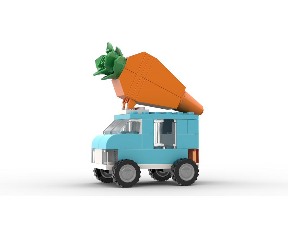LEGO Set 11038-1-s3 Carrot Van (2024 Classic) | Rebrickable - Build with LEGO