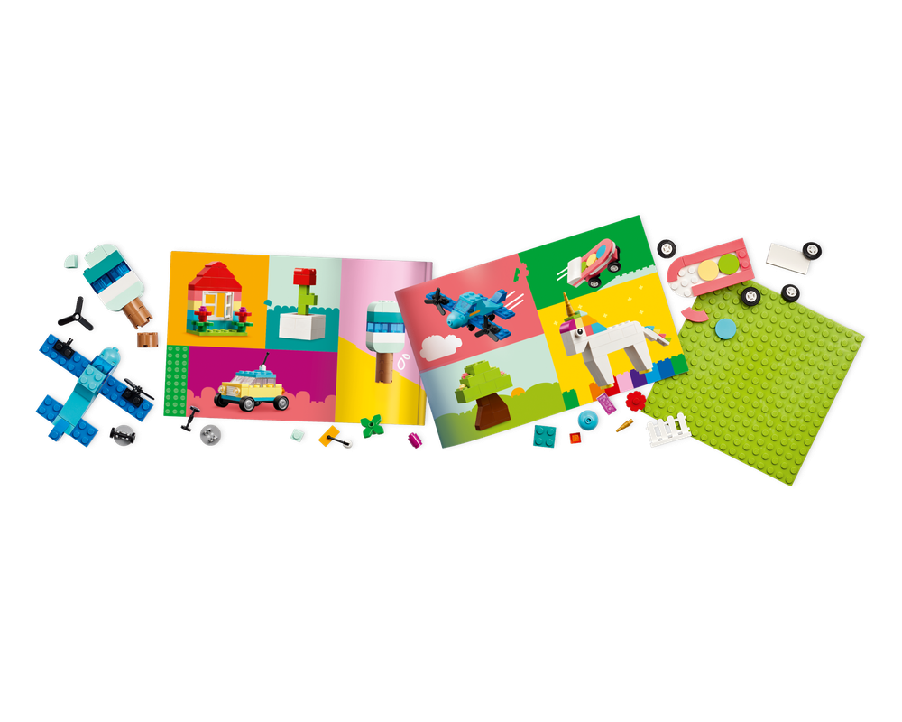 LEGO Set 11038-1 Vibrant Creative Brick Box (2024 Classic) | Rebrickable - Build with LEGO