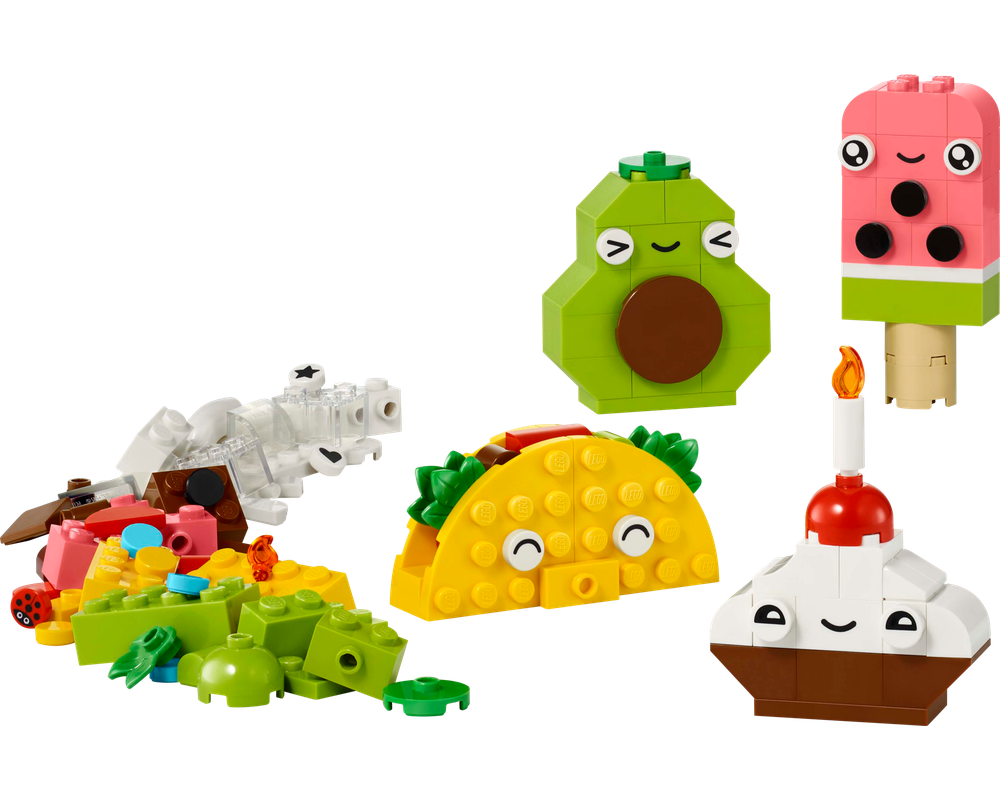 LEGO Set 11039-1 Creative Food Friends (2025 Classic) | Rebrickable ...