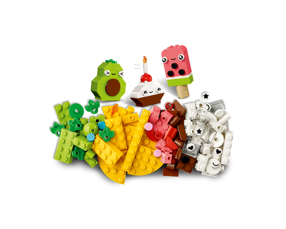 LEGO Set 11039-1 Creative Food Friends (2025 Classic) | Rebrickable ...