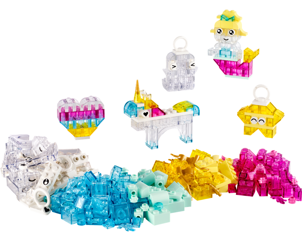 LEGO Set 11040-1 Magical Transparent Box (2025 Classic) | Rebrickable ...