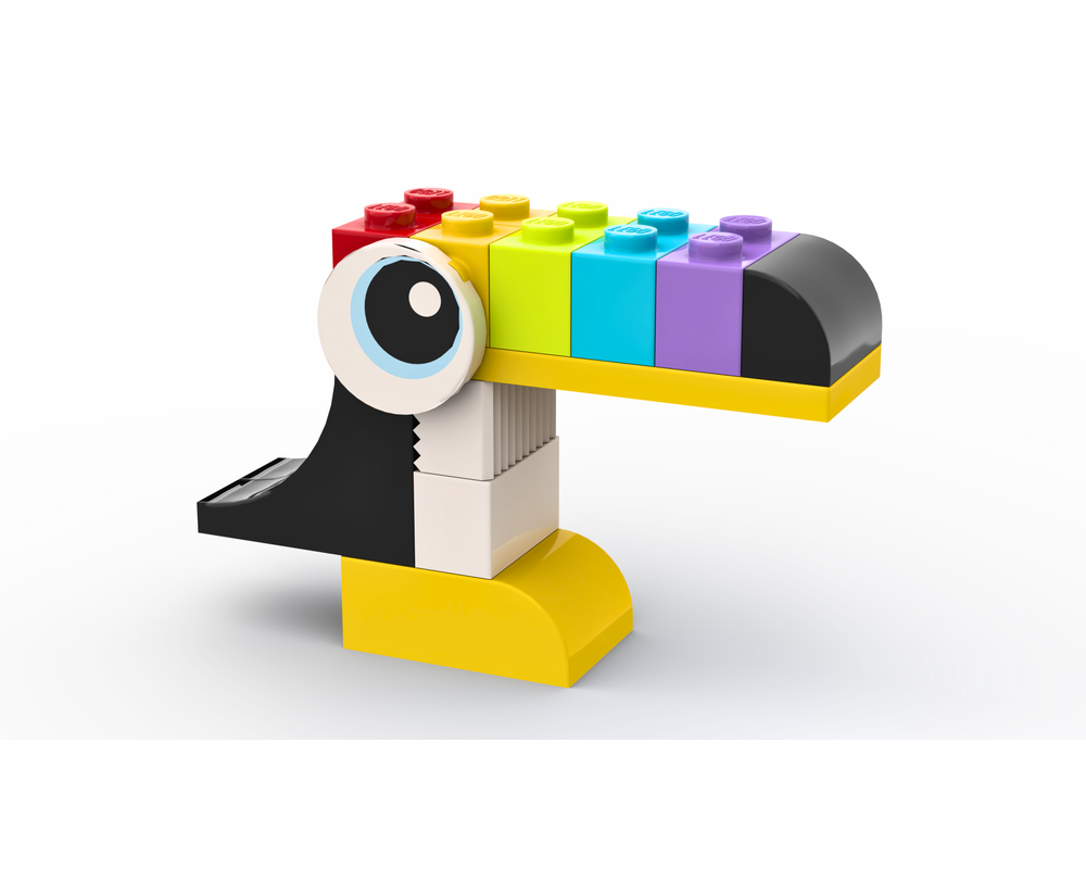 LEGO Set 11044-1-c4 Toucan (2025 Classic) | Rebrickable - Build with LEGO